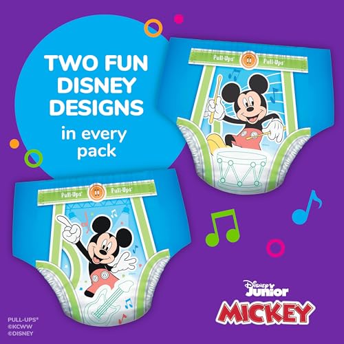 Pull-Ups Boys' Potty Training Pants, Size 4T-5T Training Underwear (38-50 lbs), 74 Count
