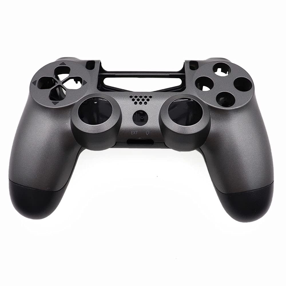 DIY Housing Shell Case for PS4 Pro 5.0 Controller Replacement Parts JDM-055 JDM-050 (Steel Black)