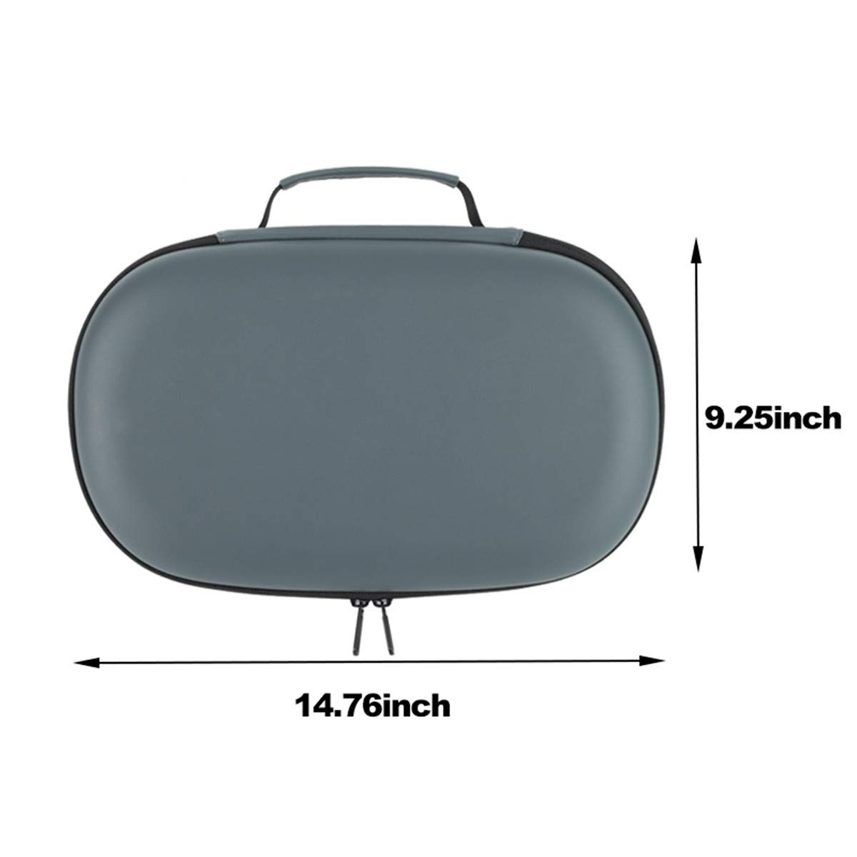 Esimen All-in-one Carrying Case for Oculus Quest 2 VR Gaming Headsets and Controllers Accessories, Hard Protective Travel Case with Shock-Dust-Water Proof (Black)