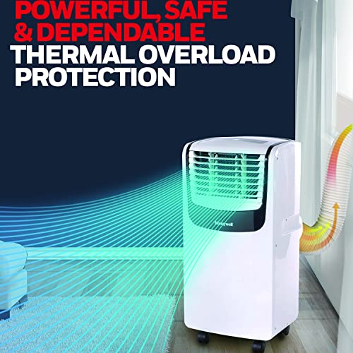 Honeywell Portable Air Conditioner 9,100 BTU (ASHRAE)/6,100 BTU (SACC) - White/Black
