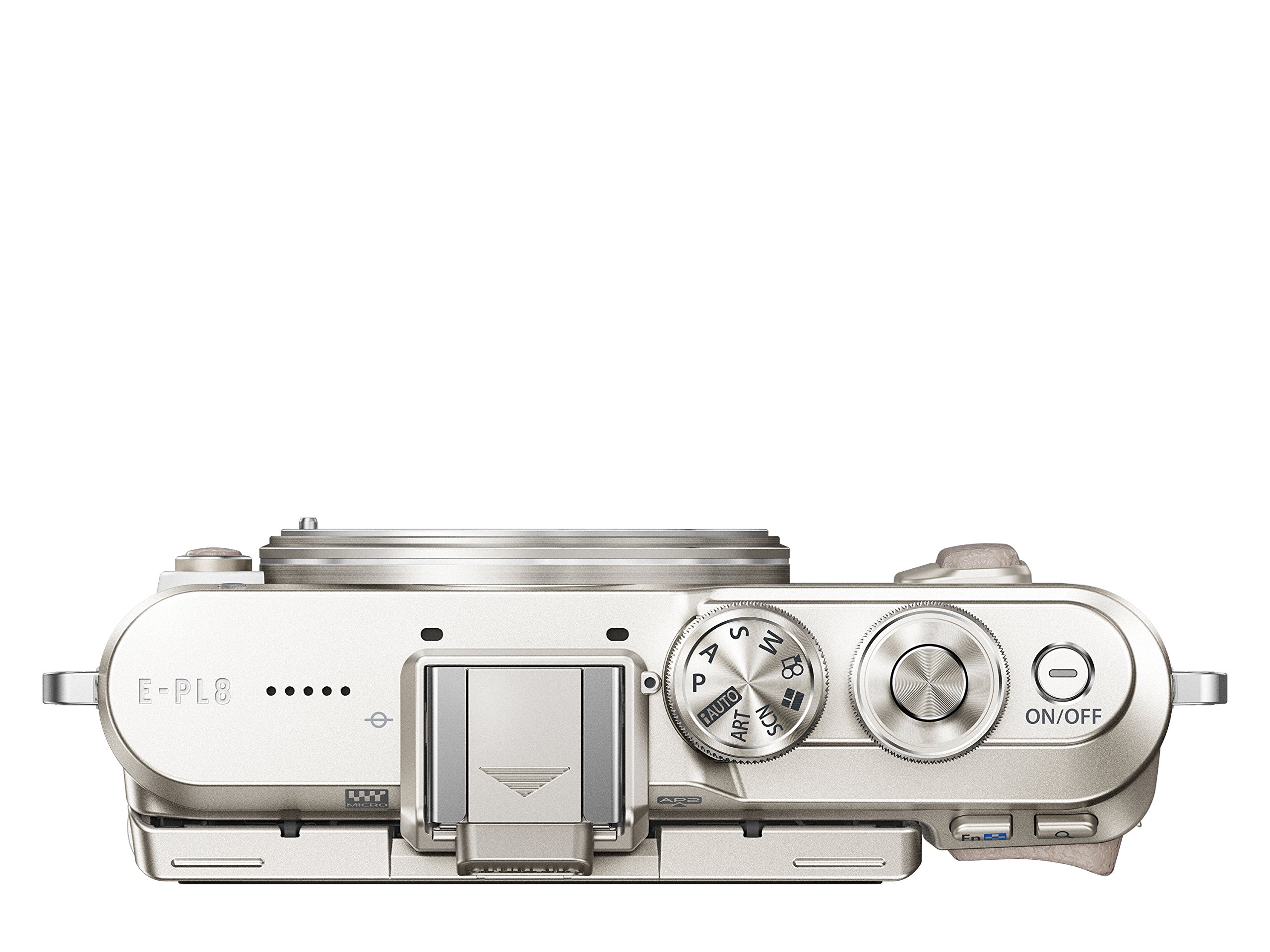 OLYMPUS Mirrorless Single - Lens Reflex Camera E - PL8 EZ, whites