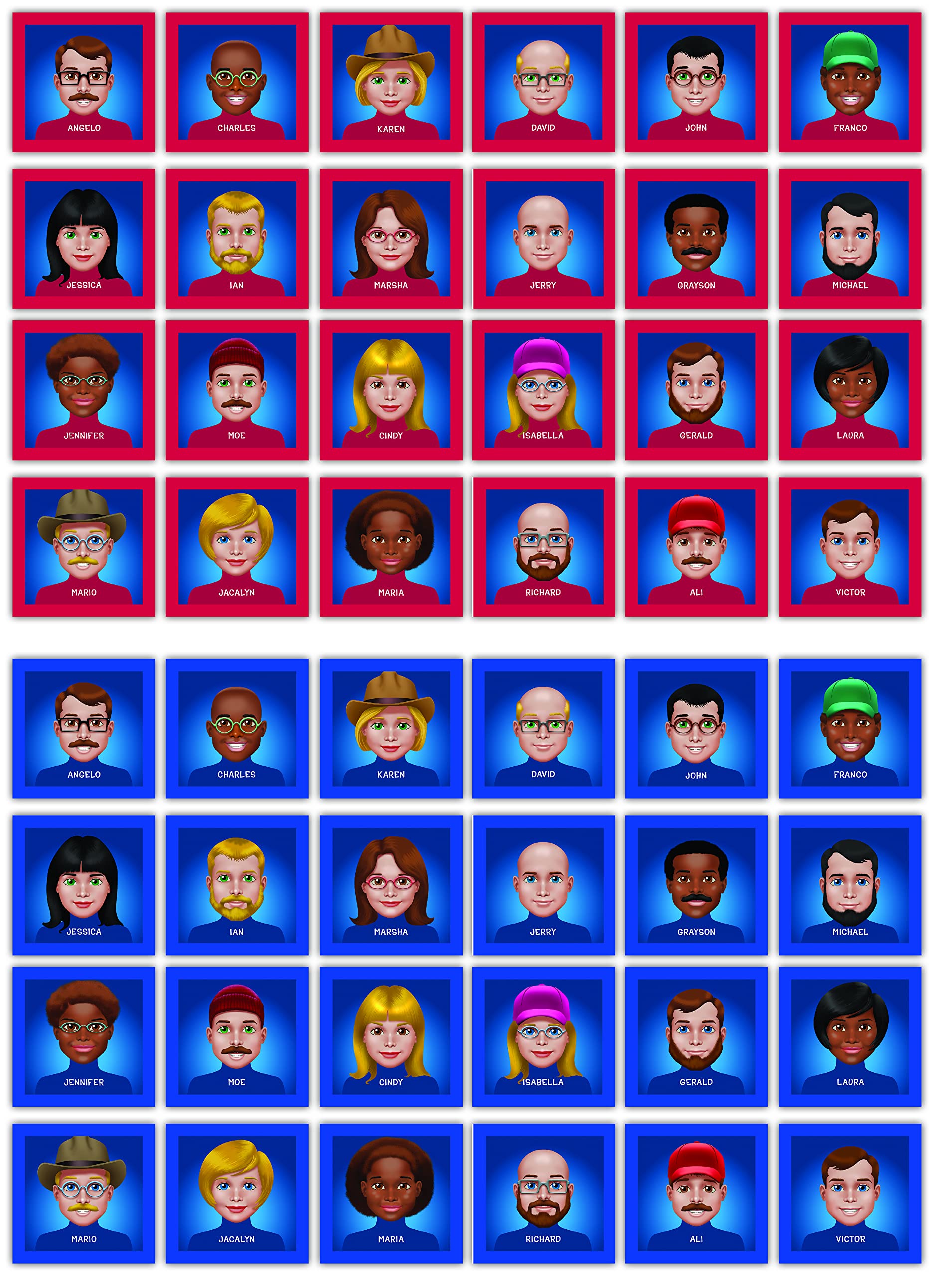 Family Games - Who's There - Be The First to Guess Your Opponent! Great Gift for Boys and Girls!