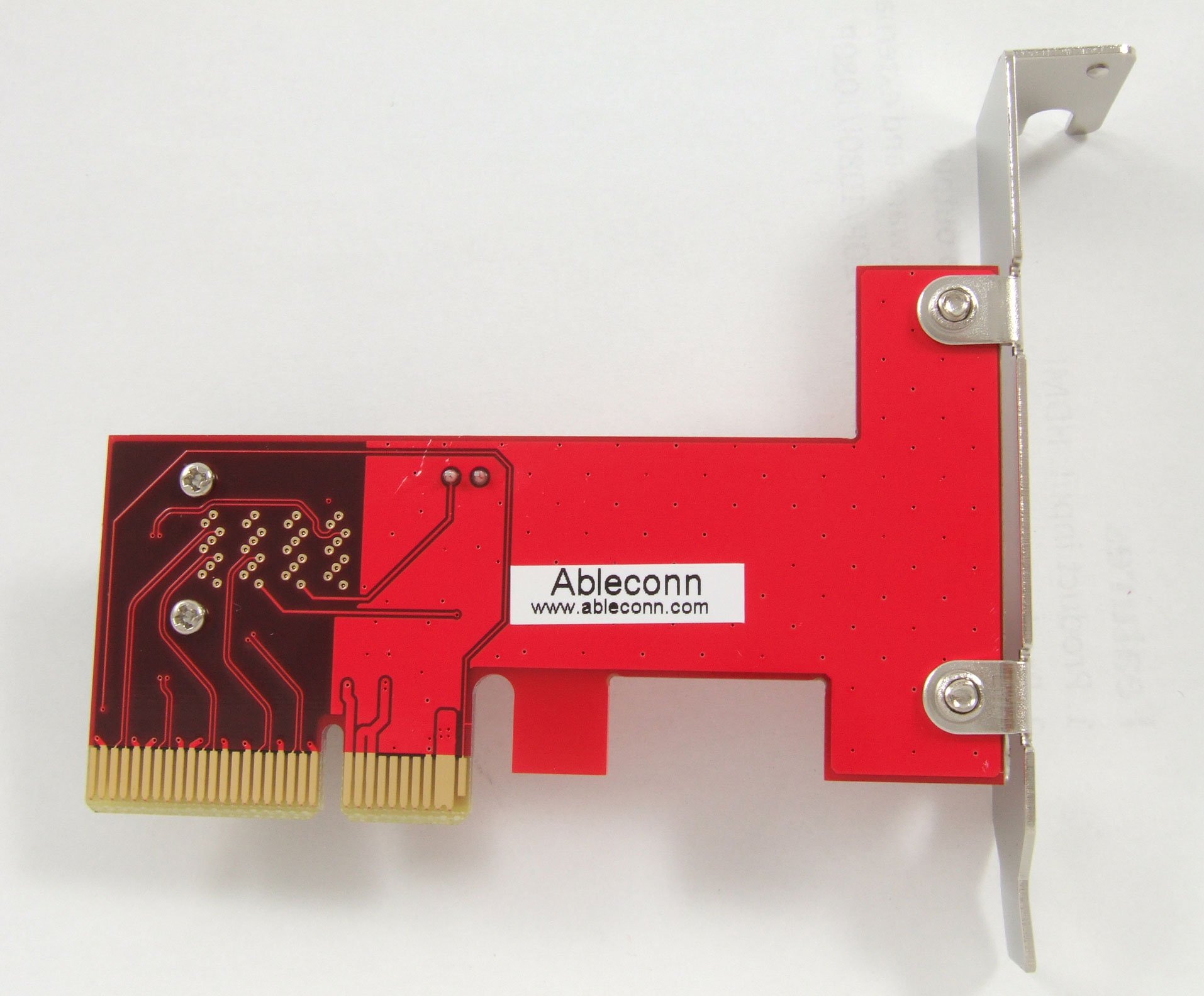 Ableconn PEXU2-131 PCI Express x4 to SFF-8643 Adapter Card for PCIe U.2 NVMe SSD - Support 2.5-inch U.2 NVMe SSD - U.2 SSD Adapter