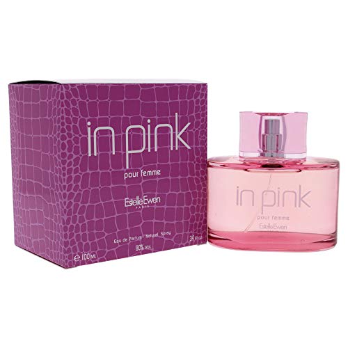 Estelle Ewen in Pink Eau de Parfum Spray for Women, 3.4 Fluid Ounce
