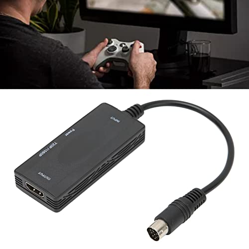 Game Console Accessories, Portable for SS Adapter Fast Lossless for Sega for HDTV