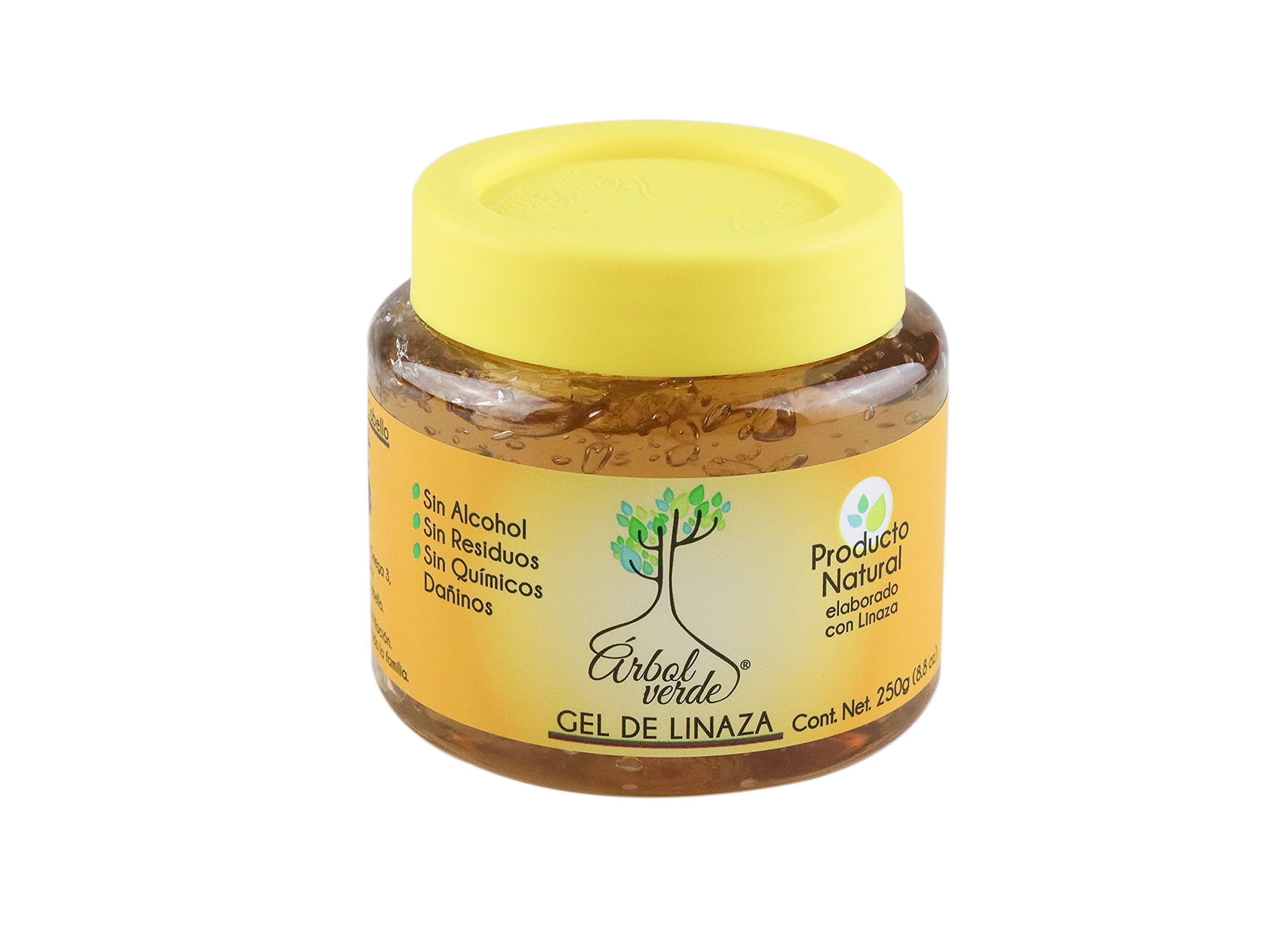 Linseed Hair Gel (8.8 oz) - Natural products- Fights Hair Loss - No alcohol, No sulfates, No Parabens, No Silicon