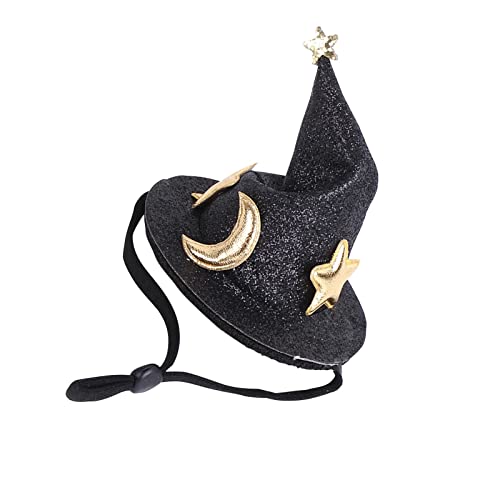 FEBUD 1/4 Pieces Halloween Pet Hats, Adjustable Mini Cute Pet Hat, Hamster Hat for Pets, Halloween Pet Costume Accessories for Snake, Hamster, Guinea Pig