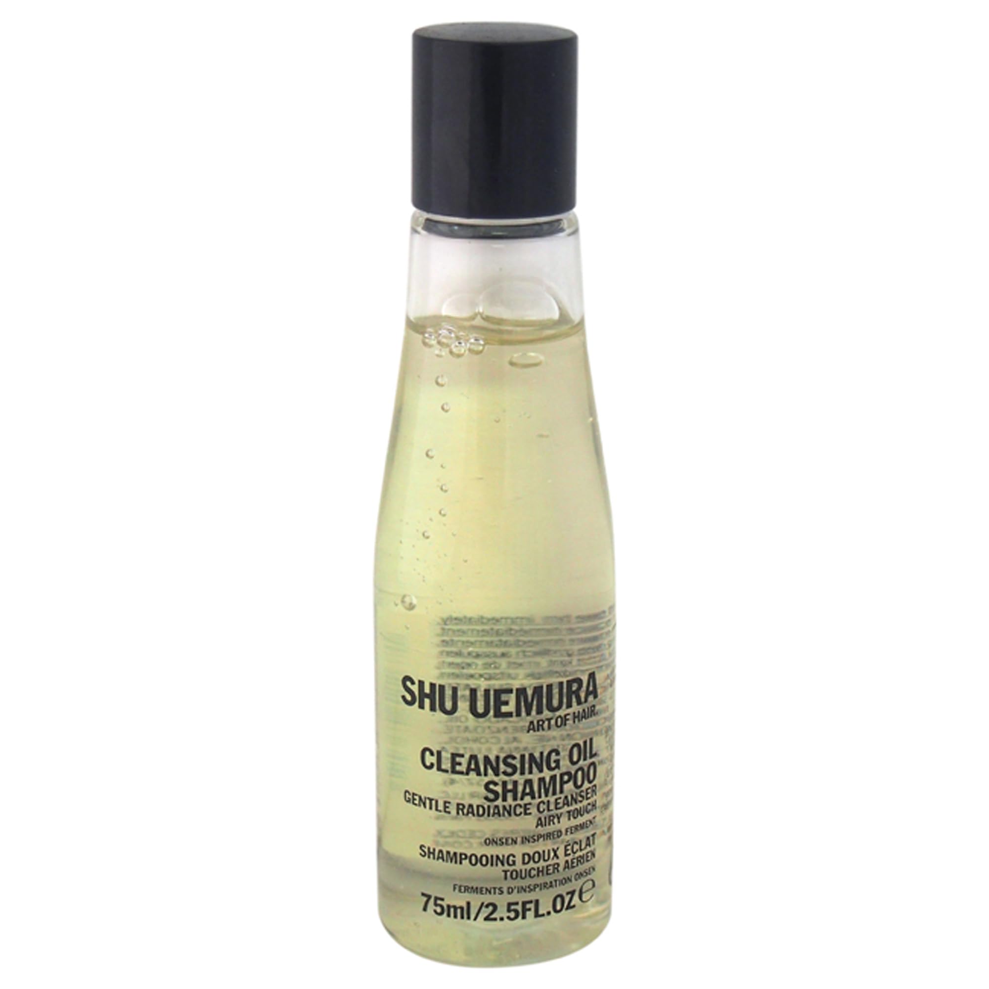Shu Uemura Cleansing Oil Shampoo Gentle Radiance Cleanser Airy Touch - 2.5 oz. Travel Size