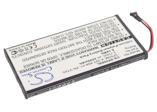 Estry 2200mAh Battery Replacement for PCH-1001 PCH-1006 PCH-1101 Vita PS Vita 4-297-658-01 PA-VT65 SP65M