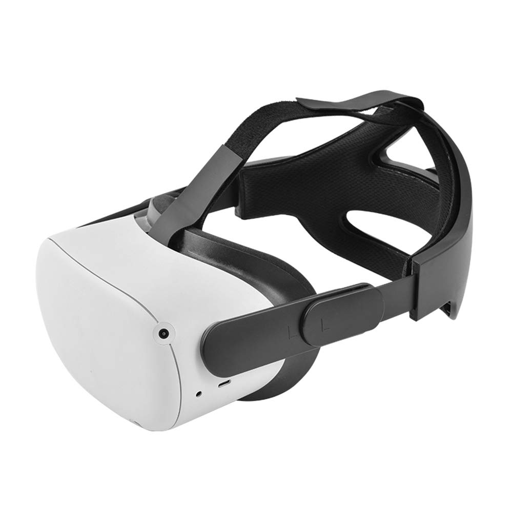 Adjustable Replace Elite Head Strap for Quest 2 Reduce Head Pressure,Balance Weight, Update Head Band