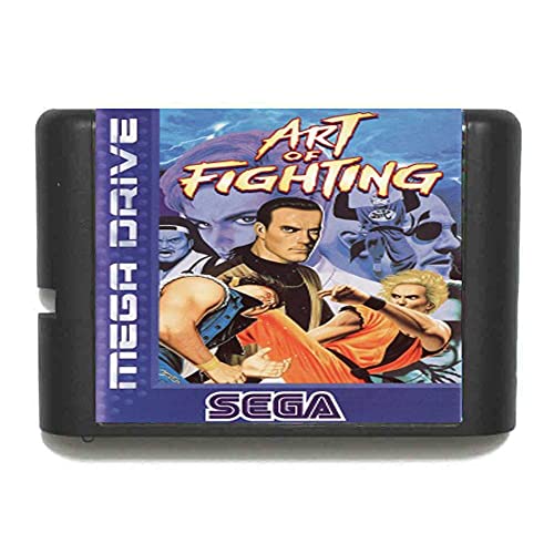 Art Of Fighting NTSC-USA Game Cartridge For 16 Bit Sega Mega Drive For Genesis (JAP Shell)
