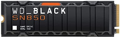 Western Digital WD Black SN850 2TB NVMe PCIe 4.0 M.2 Internal Gaming SSD with Heatsink