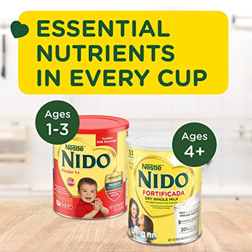NIDO Kinder 1+ Toddler Powdered Milk β 56.3 Oz (3.52 LB)