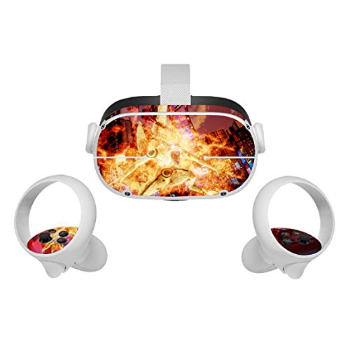 Anmine Battle Collection Vidoe Game Oculus Quest 2 Skin VR 2 Skins Headsets and Controllers Sticker Protective Decal Accessories