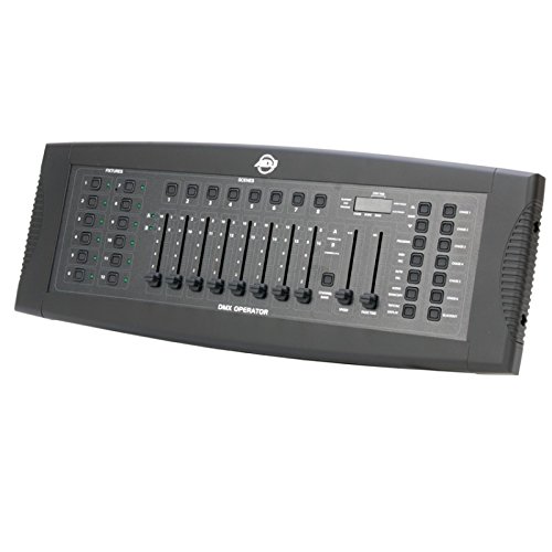 ADJ Products, DMX Operator, 192-Channel DJ DMX 512 with 6 Chase Programs and 8 Fade Switches