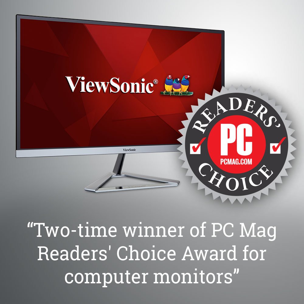 ViewSonic VG939SM 19" IPS 1024p Ergonomic Monitor DVI, VGA (Renewed)