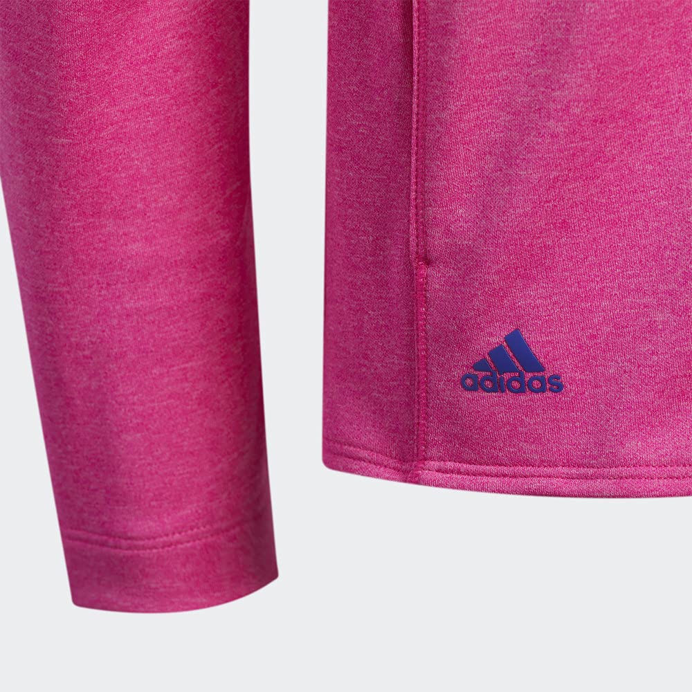 adidas Golf Heathered Knit Jacket, Shock Pink Melange, Large