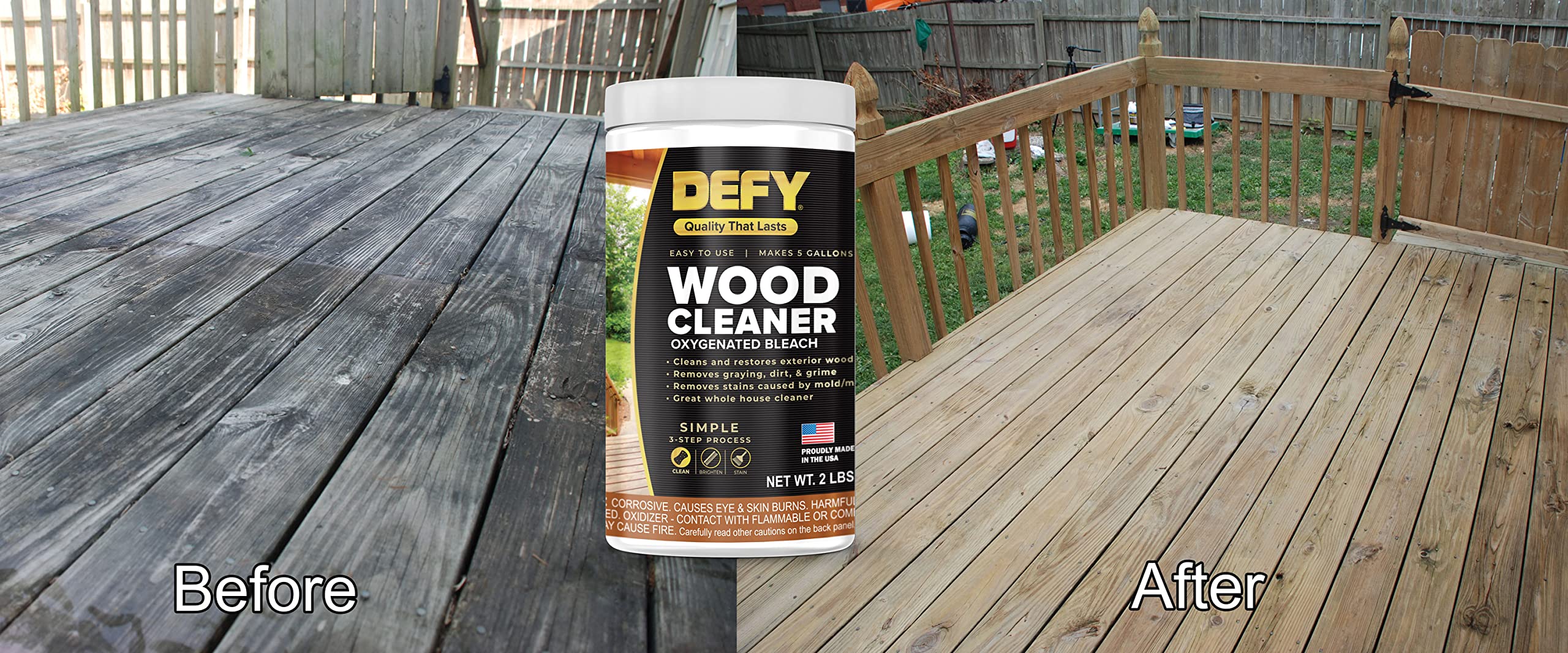 DEFY Wood Cleaner 2 LB
