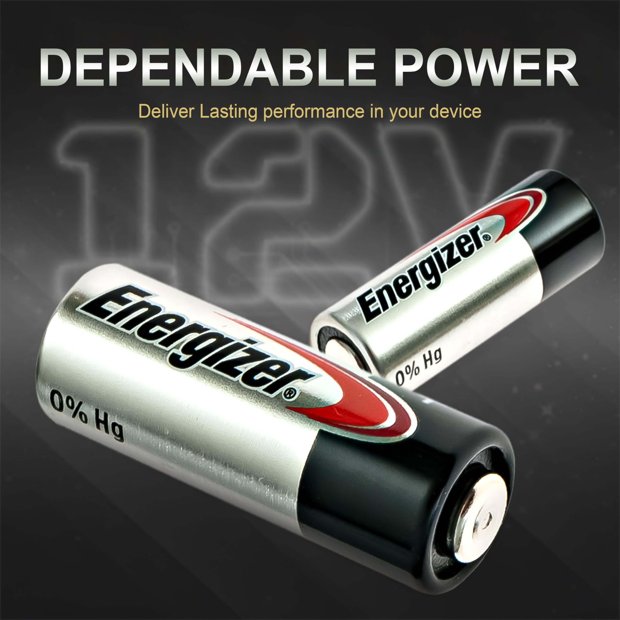 Synergy Digital Replacement Battery, Compatible with Radio Shack 23-144 Replacement, (Alkaline, 12V, 33 mAh) Battery