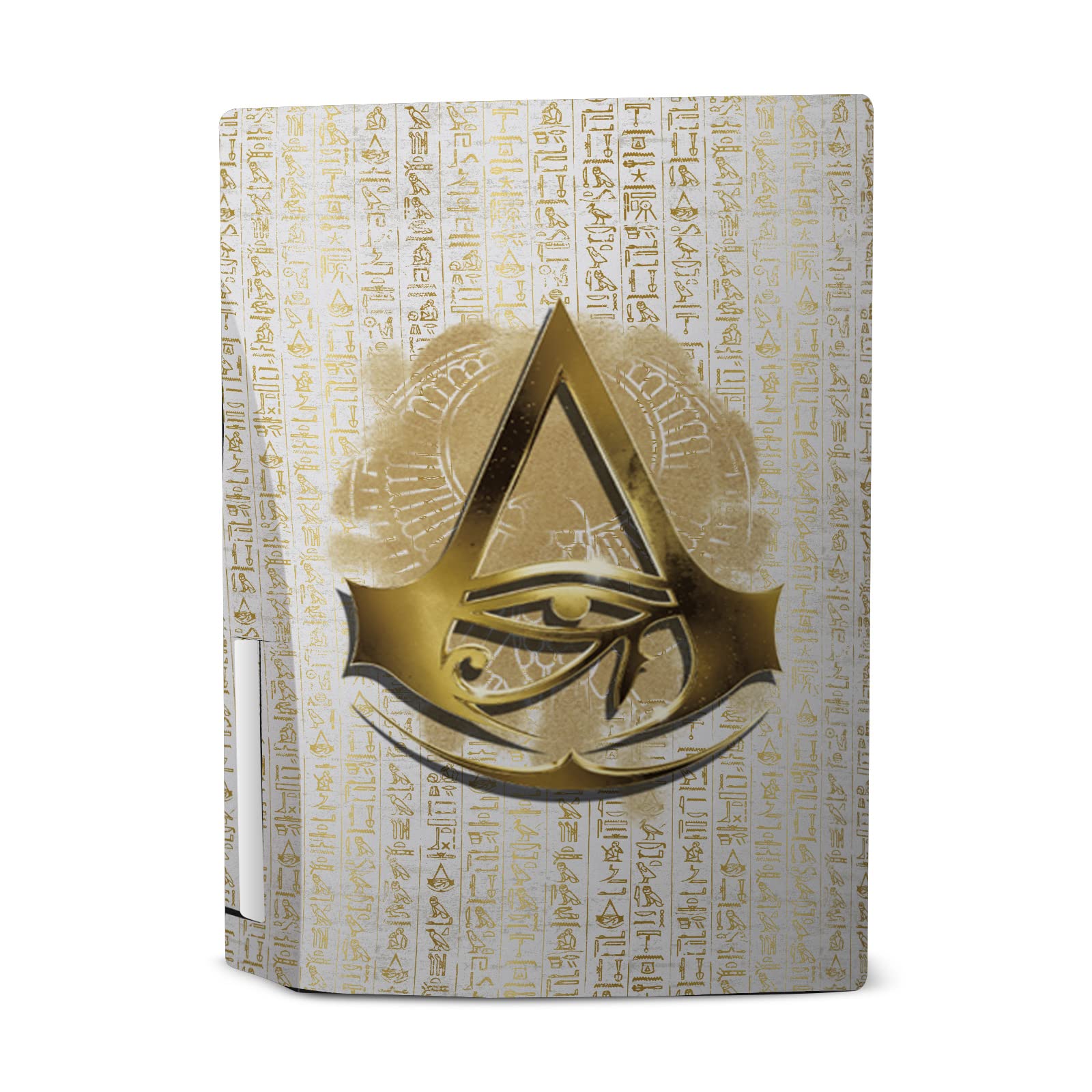 Head Case Designs Officially Licensed Assassin's Creed Eye Of Horus Origins Graphics Vinyl Faceplate Sticker Gaming Skin Decal Cover Compatible With Sony PlayStation 5 PS5 Disc Edition Console