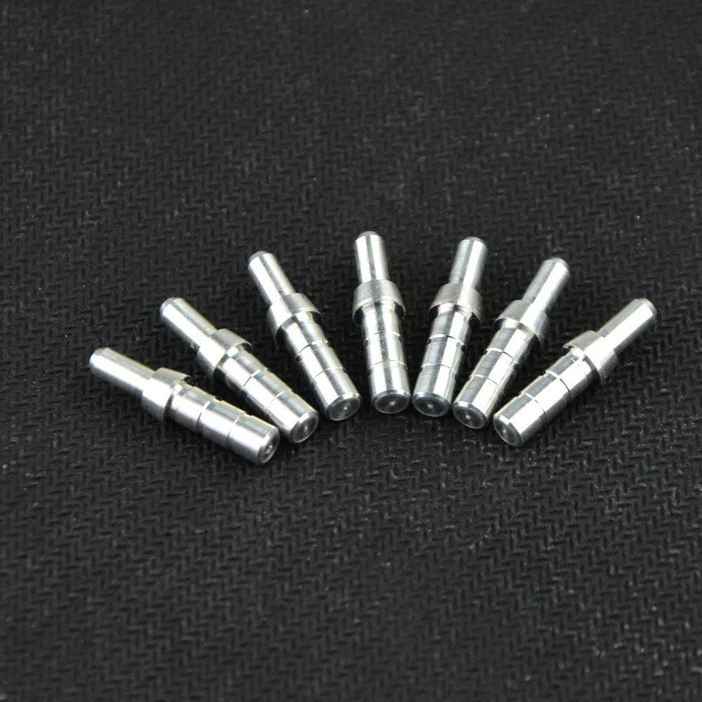 AMEYXGS 50pcs Arrow Pin Nock Bushing DIY Arrow Nock Pins Adapter for ID 6.2mm/6.0mm/4.2mm Arrow Shaft DIY Archery (4.2)