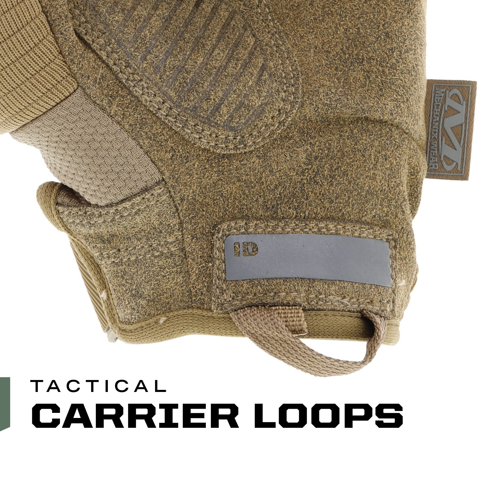 Mechanix Wear: M-Pact 3 Tactical Work Gloves, Touchscreen Capability, Synthetic Leather Gloves, Finger Reinforcement and Impact Protection, Work Gloves for Men (Coyote Brown, Medium)