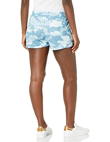 adidas Originals Women's Shorts Sky Tint/Shade Blue/Easy Blue Large
