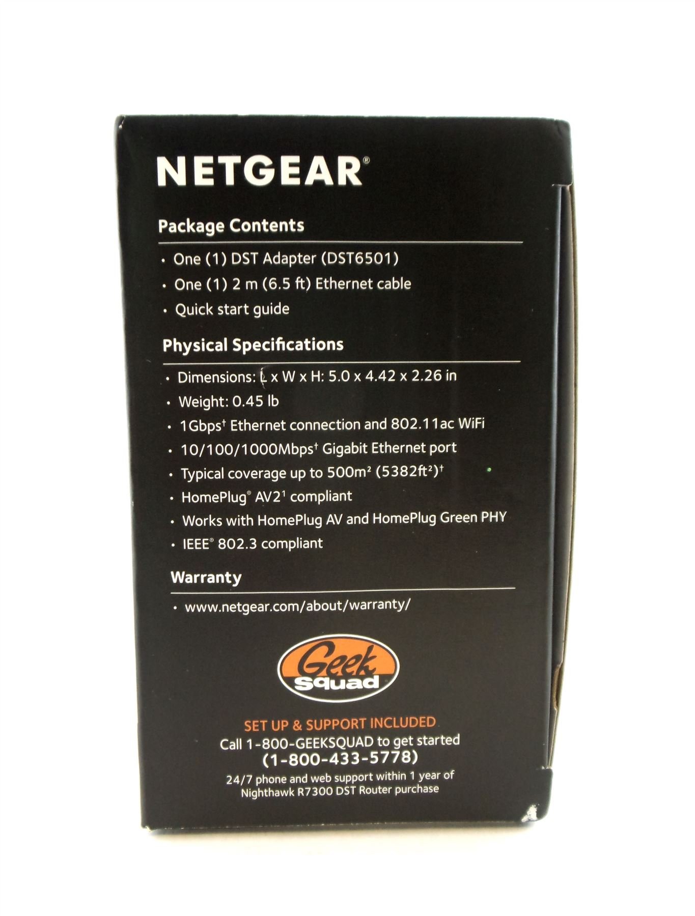 Netgear DST6501-100NAS - Dead Spot Terminator Wireless Adapter - White