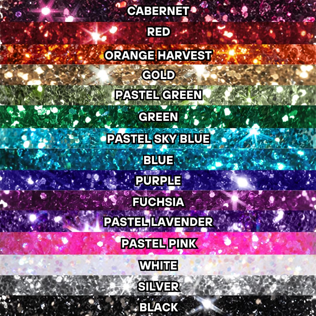 Mehron Makeup Paradise Glitter FX | Professional Cosmetic Glitter for Makeup & Art | Vibrant & Shimmering Loose Glitter .25 oz (7 g) (Green)