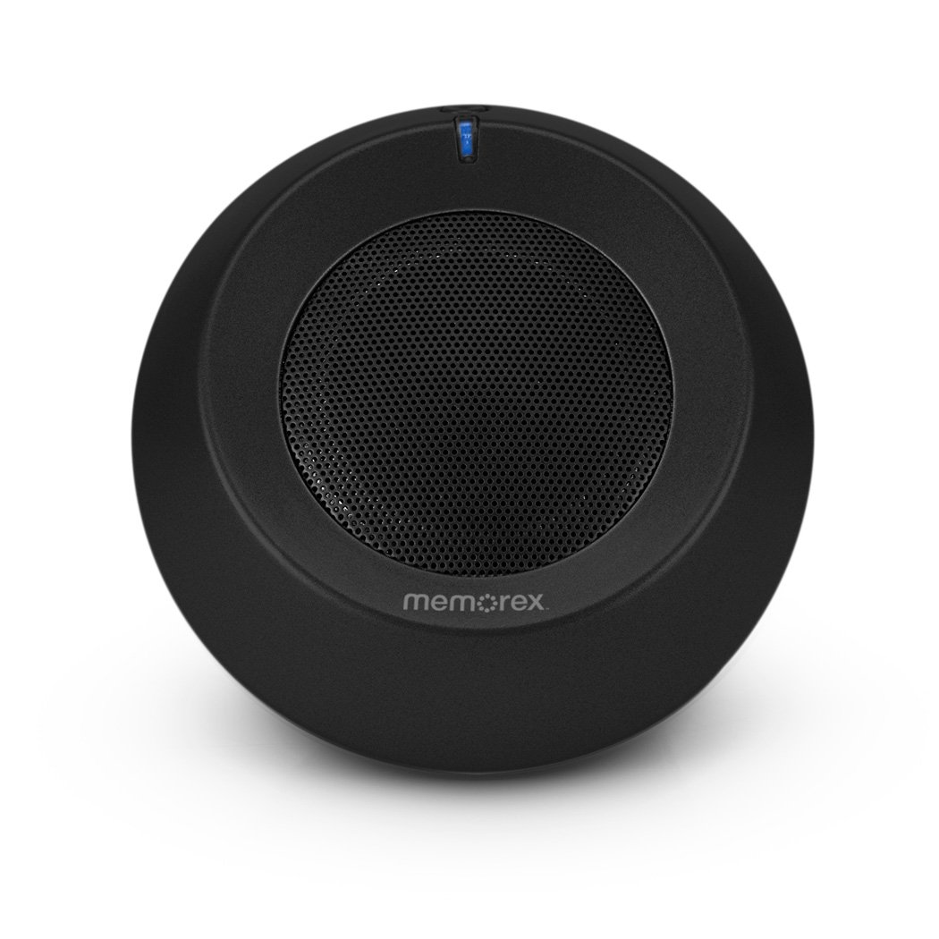 Memorex MW303BK Portable Rechargeable Bluetooth Speaker