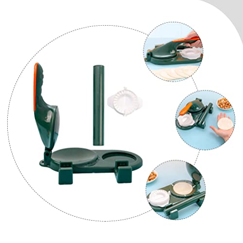 Housoutil Crepe Maker Dumpling Maker Tools Tortilla Press Tortilla Maker Plastic Dough Presser Tool Mexican Taco Quesadilla Maker Kitchen for Dumpling Pasta Pizza Hand Tools