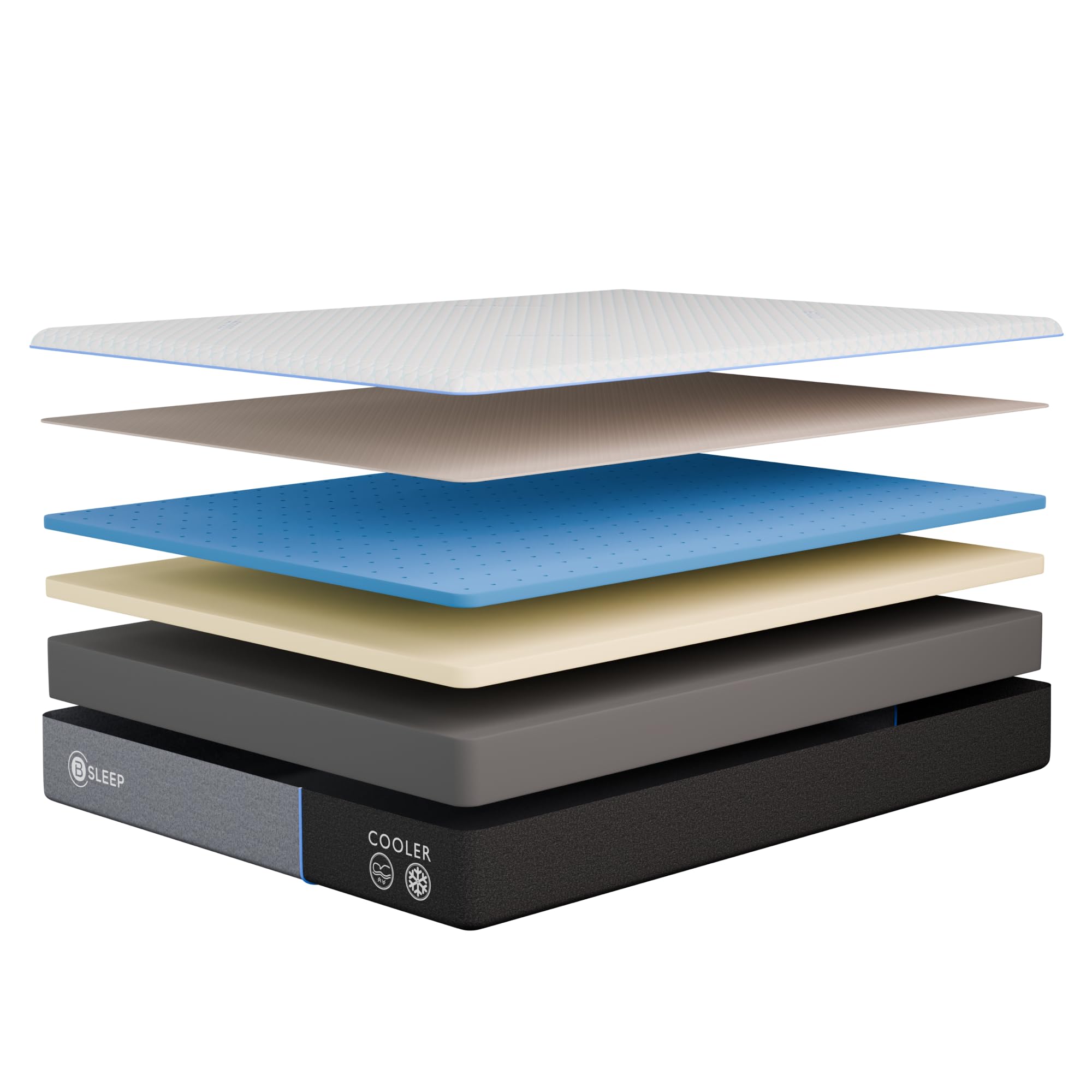 Bellona Premium Quilted Cooling Gel-Infused Memory Foam Mattress β 10" High Comfort with Flame Retardant and Dynamic Support