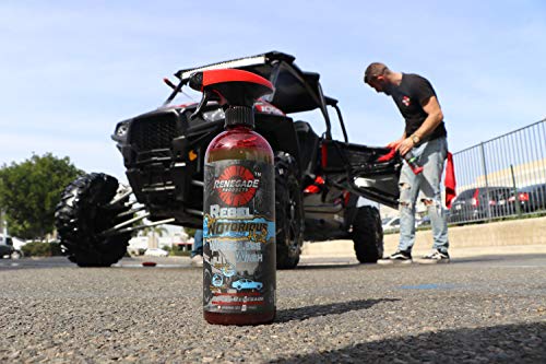 Renegade Products Notorious Waterless Wash for Auto Detailing Scratch Free Clean Mint Scent