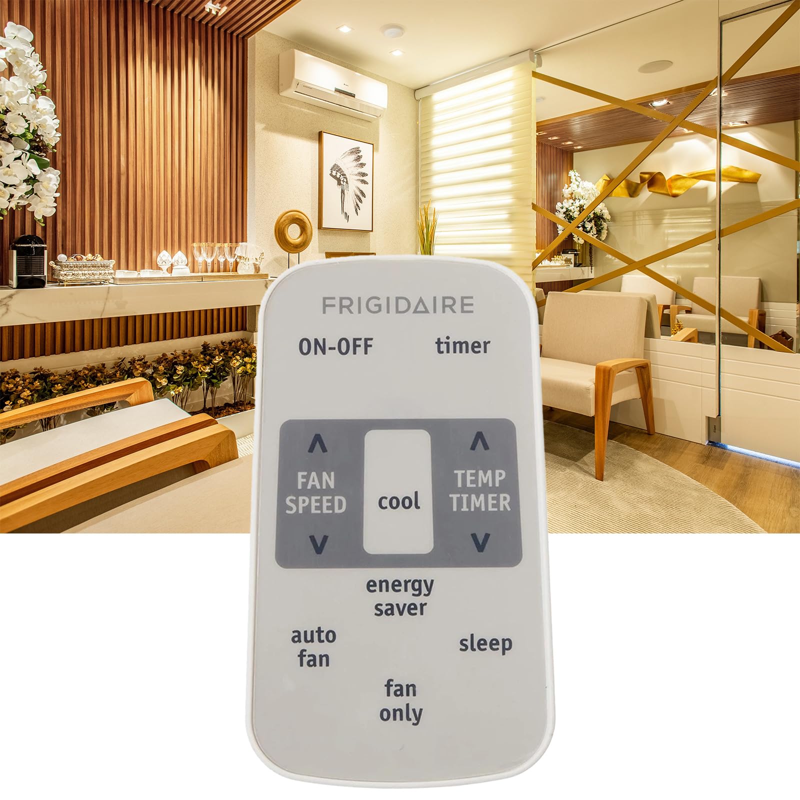 Acahhotxx Remote Control for RG15D/E-ELL 5304477003 Remote Air Conditioner Remote Controller Replacement Remote Controller Compact Portable Comfortable
