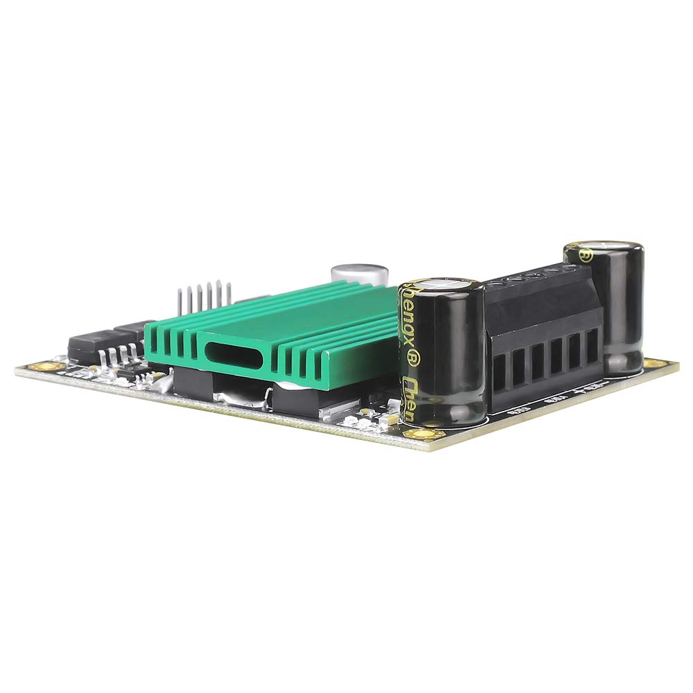 uniquegoods Ultra High Power 100A DC Drive Module Motor Speed Controller Dual Channel H-bridge Optocoupler Isolation Easy Control for Robot Chariot Competition Freescale Games