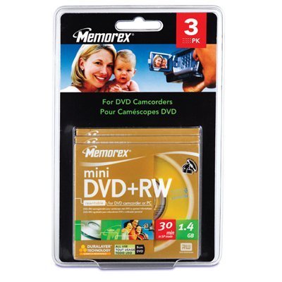 Memorex 05704 DVD Rewritable Media