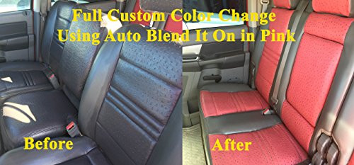 Furniture Leather Max Complete Leather Refinish and Repair Kit/Now with 3 Color Shades to Blend with/Leather & Vinyl Restorer (Wine Blend)