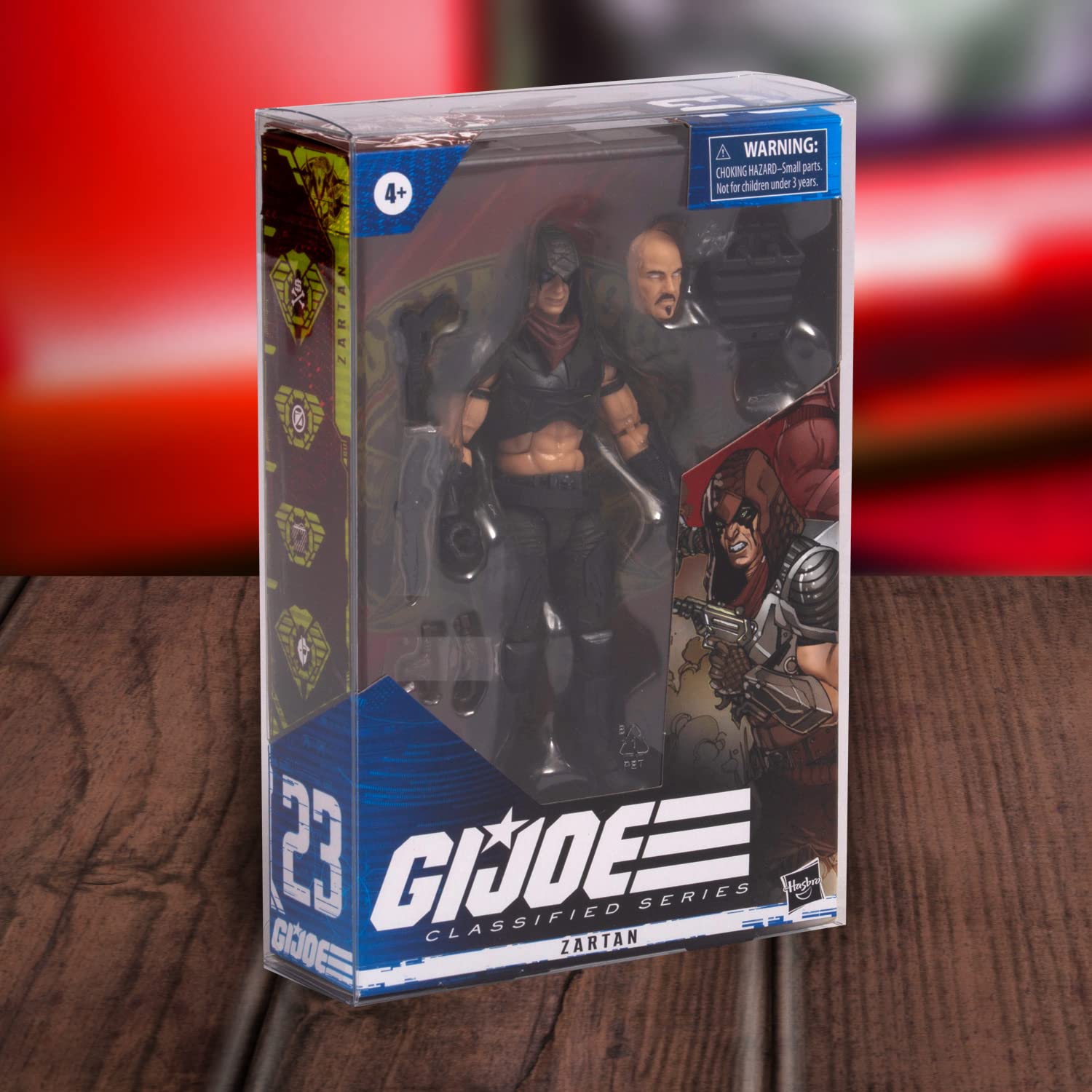 EVORETRO Action Figure Display Protective Case Box for GI Joe 6 inches Classified Series and Marvel Legends 6 inches Infinity Saga - 10-Pack - Stackable 0.40MM Thick, Clear PET Plastic Protector