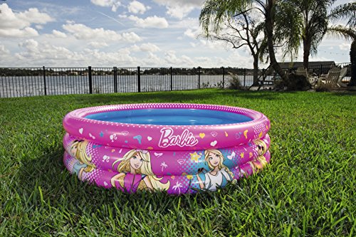 Bestway Barbie Children's 3-Ring Paddling Pool