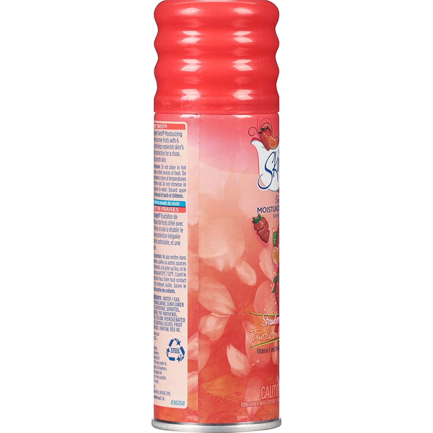 Skintimate Signature Scents Strawberry Moisturizing Tangerine Twist Shave Gel, 7 oz