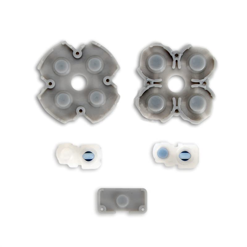 HALLWAYEE Silicone Conductive Rubber Button Pad Keypads R1 R2 compatibel for ps5 Controller Game Pad Repair Replacement for PS5