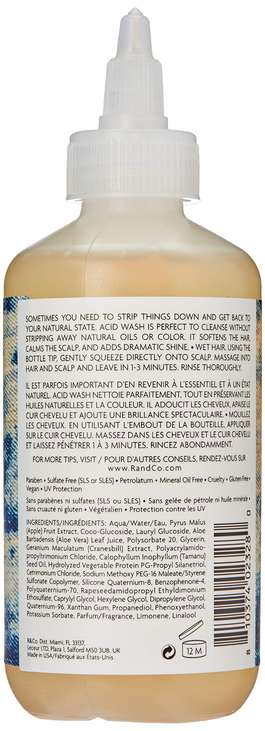 R+Co Lost Treasure Apple Cider Vinegar Cleansing Rinse 177 ml / 6 oz