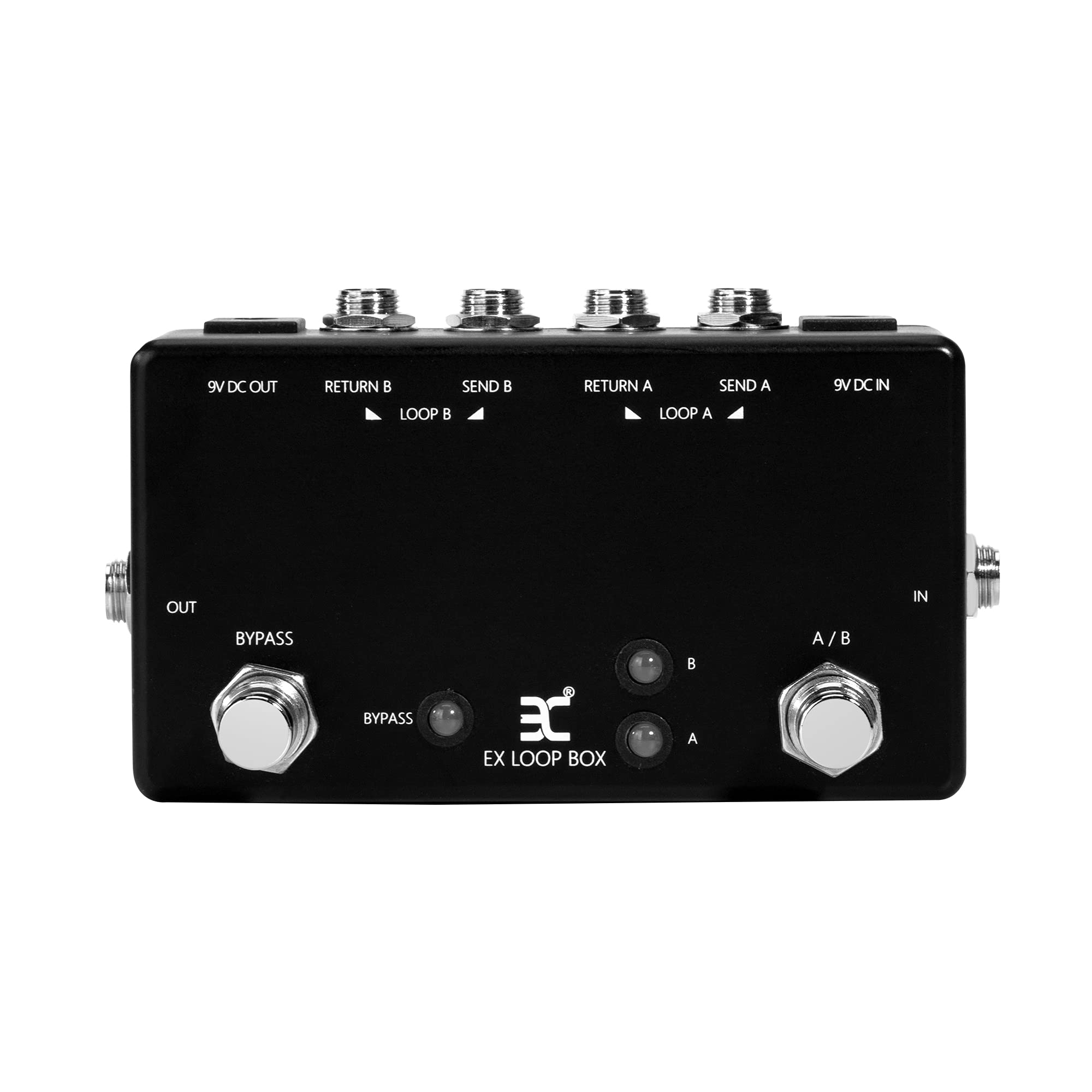 EX Guitar Effects Loop Switcher Pedal Passive Channel Switcher Box