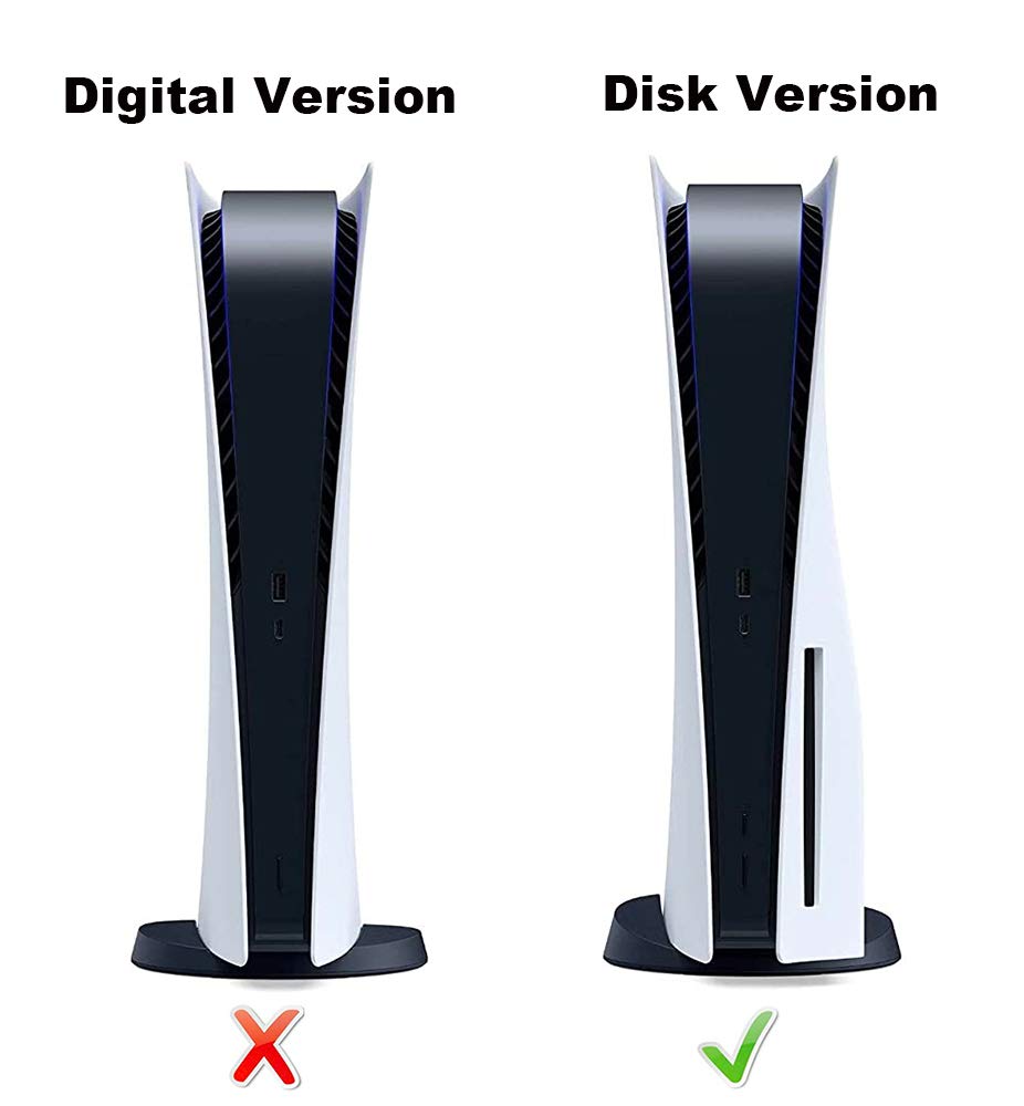 DOMILINA Full Body Vinyl Skin Decal Cover for PS5 Disk Edition Console & Controllers - Galaxy