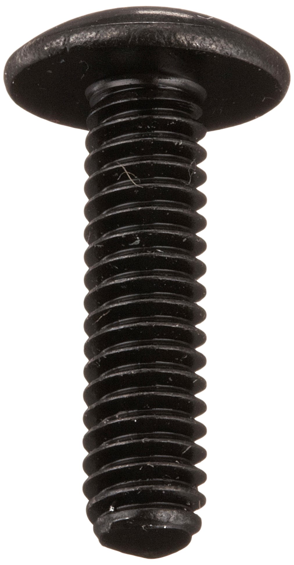 Small Parts 0810MPT188B 18-8 Stainless Steel Truss Head Machine Screw, Black Oxide Finish, Meets ASME B18.6.3, #2 Phillips, #8-32 Thread Size, 5/8" Length, Fully Threaded, Imported (Pack of 25)
