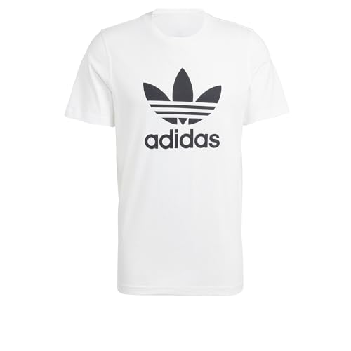 adidas Originals Men's Adicolor Classics Trefoil T-Shirt, White, Medium