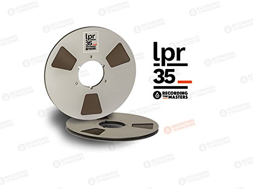 New RTM PYRAL LPR35 1/4" 3608' 1100m 10.5" Metal Reel Nab Hinged Box RMG/EMTEC Studio Mastering Tape R34520