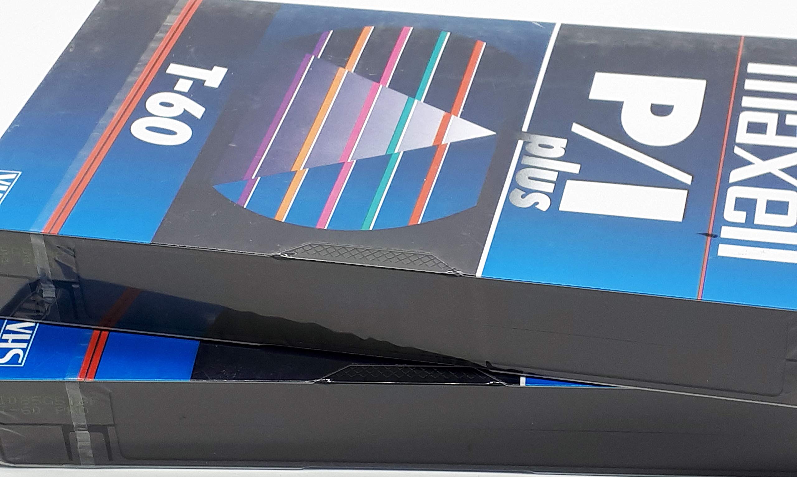 New Set of 2 Maxell P/I Plus t-60 VHS Tapes