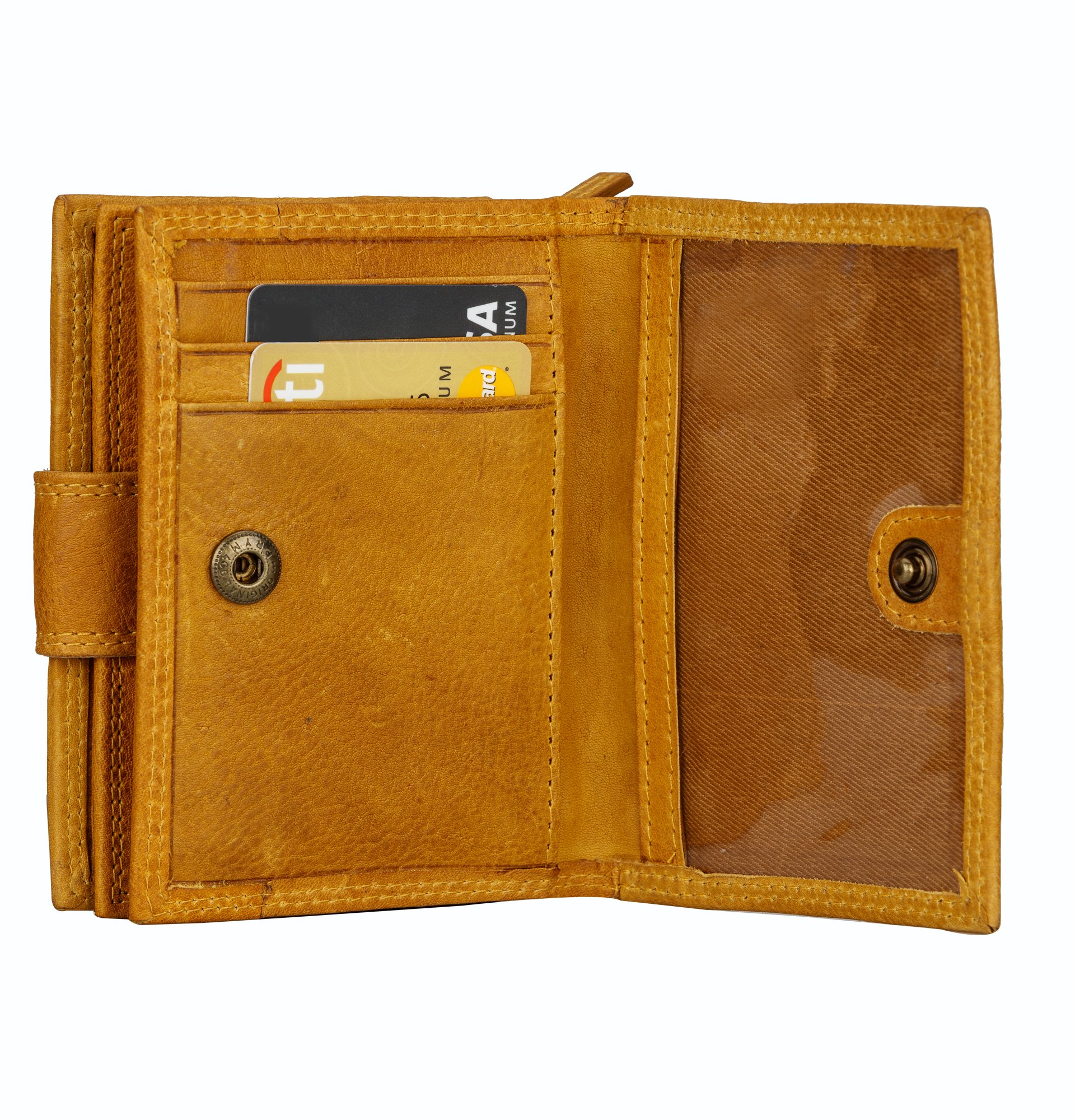 FINELAER Designer Leather Womens Wallet Purses
