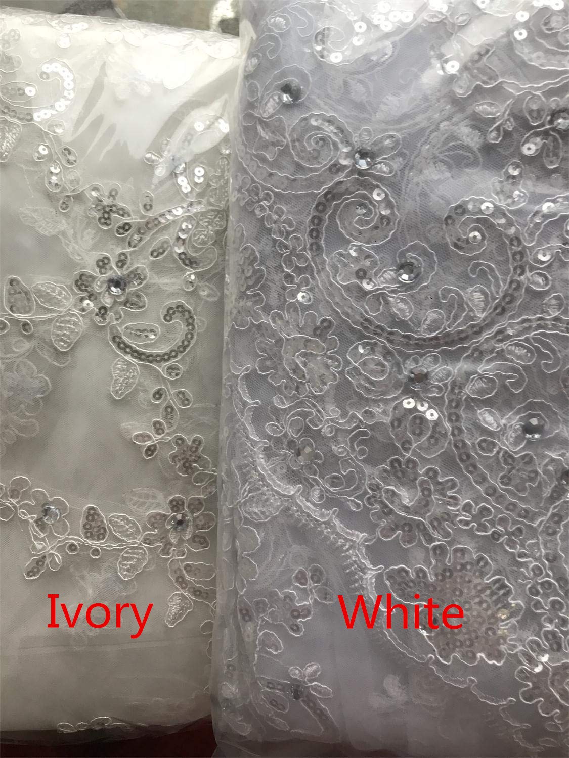 Newdeve Long Baptism Dresses for Baby Girls Christening Gowns Toddler with Bonnet White